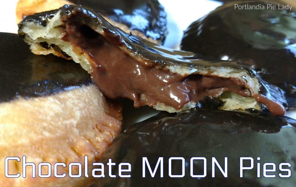 Chocolate Fried Moon Pies - Portlandia Pie Lady