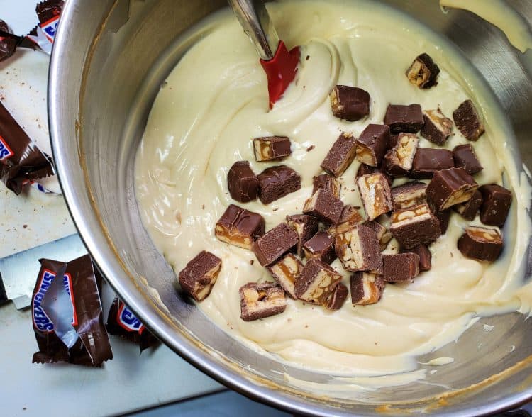 Snickers Cheesecake - Portlandia Pie Lady