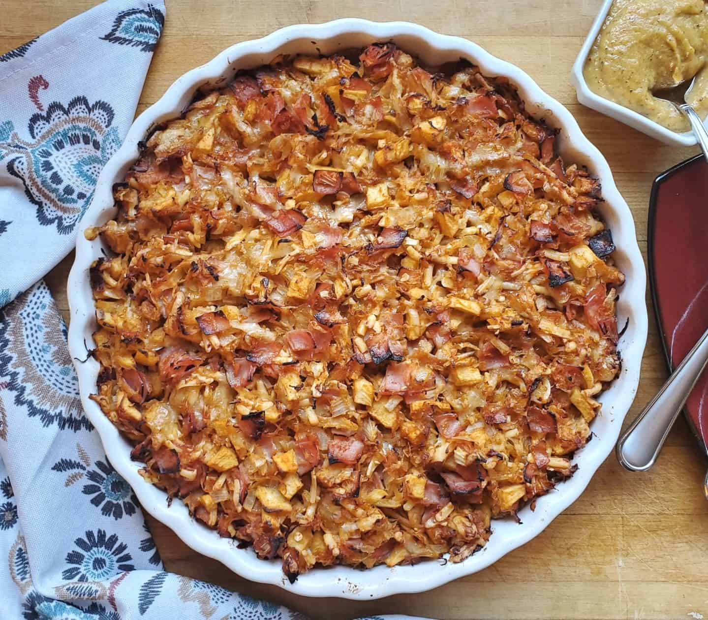 Fried Green Tomato Tart - Portlandia Pie Lady