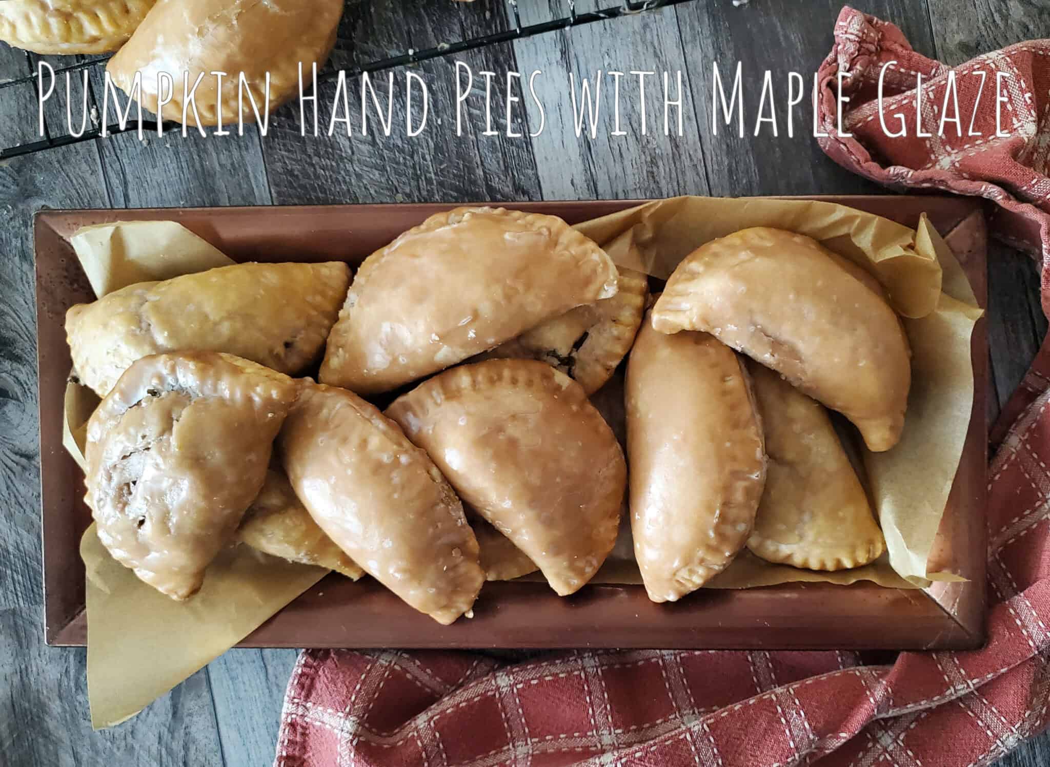 Pumpkin Hand Pies with Maple Glaze - Portlandia Pie Lady