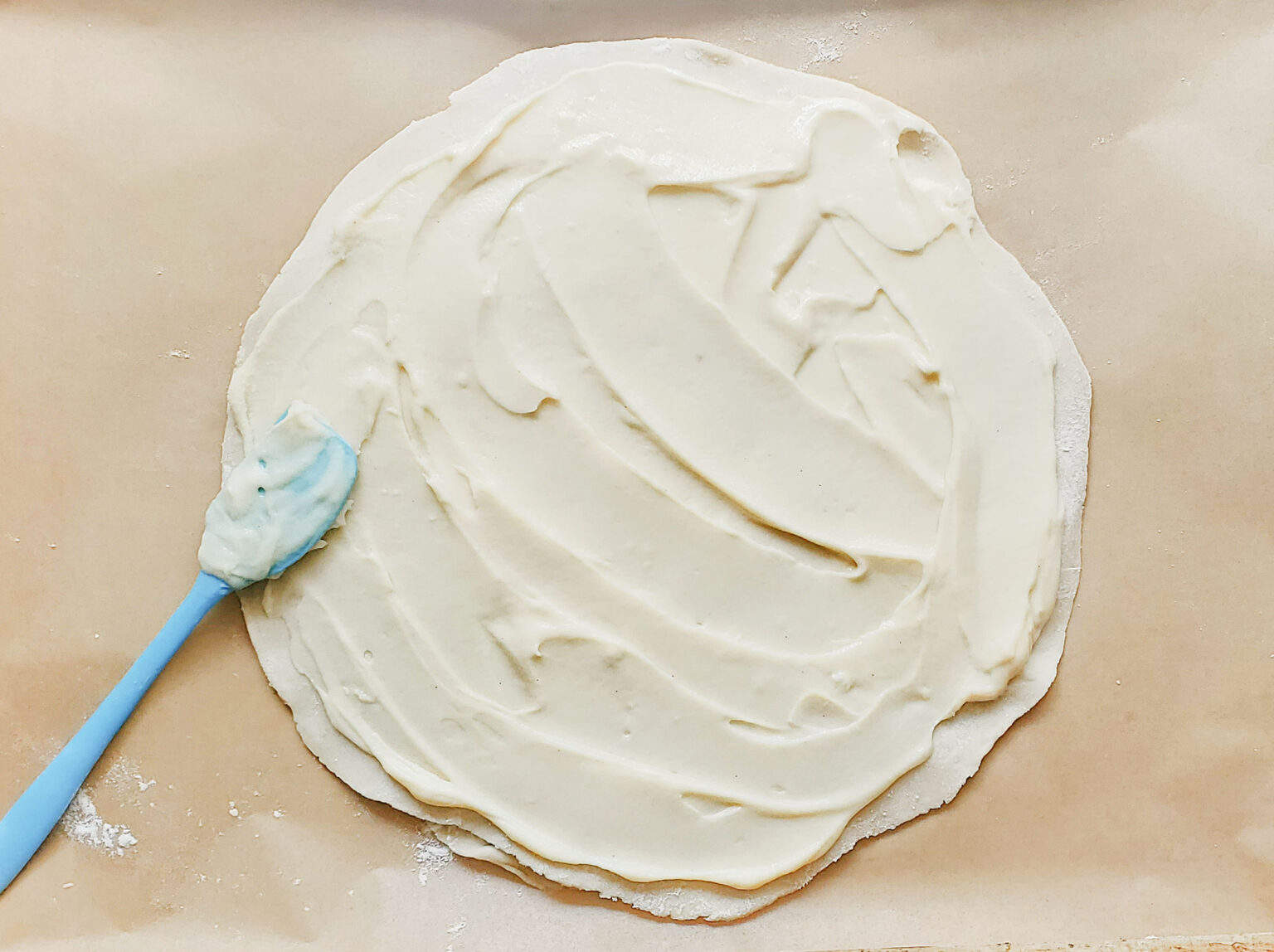 Pumpkin Cream Puff Pastry Snowflake Flower - Portlandia Pie Lady