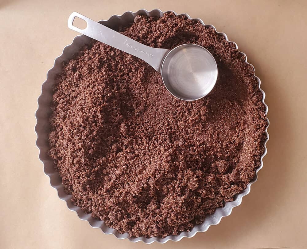 Almond Frangipane Tart, Berry Ripple, and Chocolate Almond Crust ...