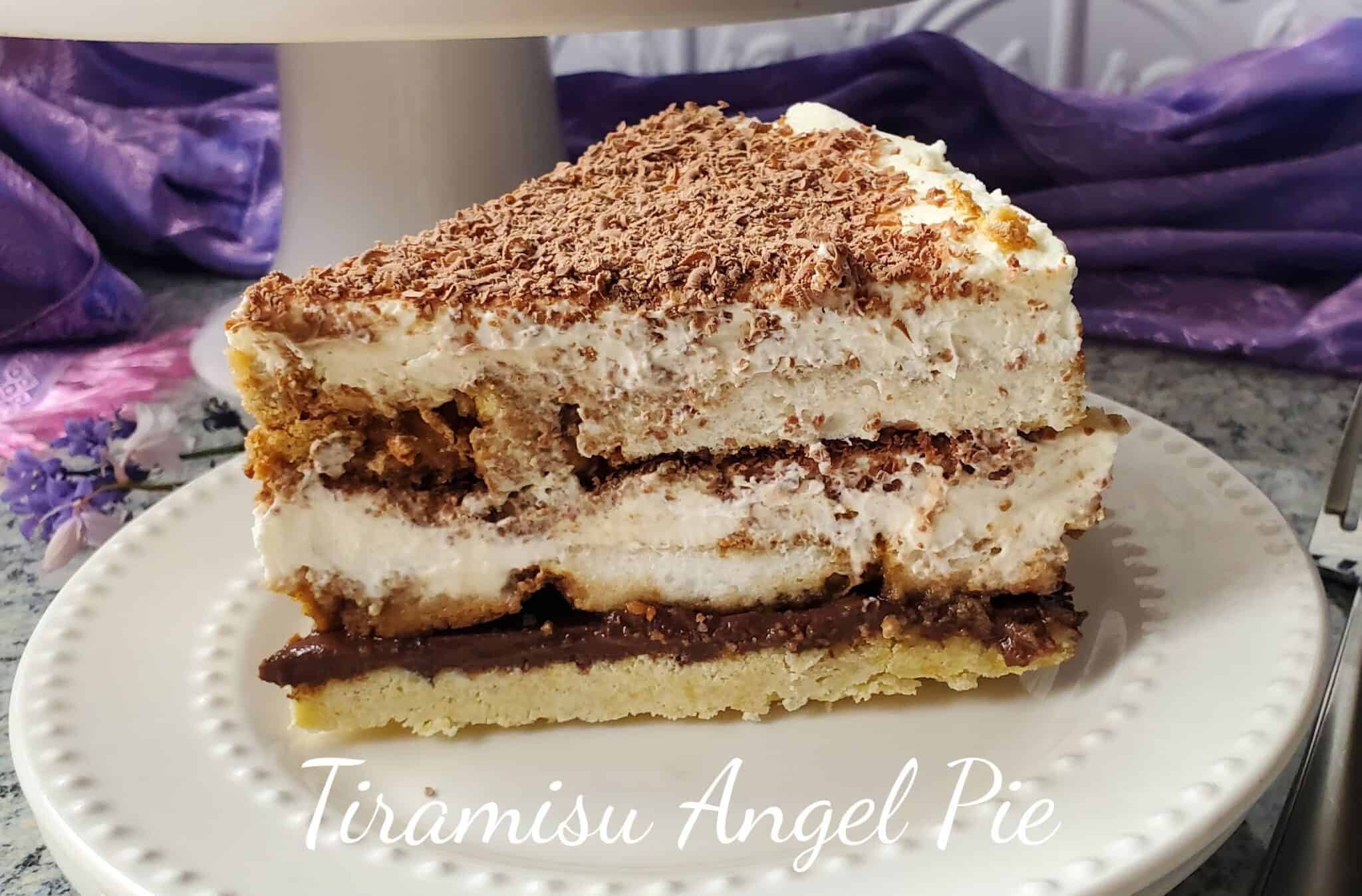 Tiramisu Angel Pie - Portlandia Pie Lady