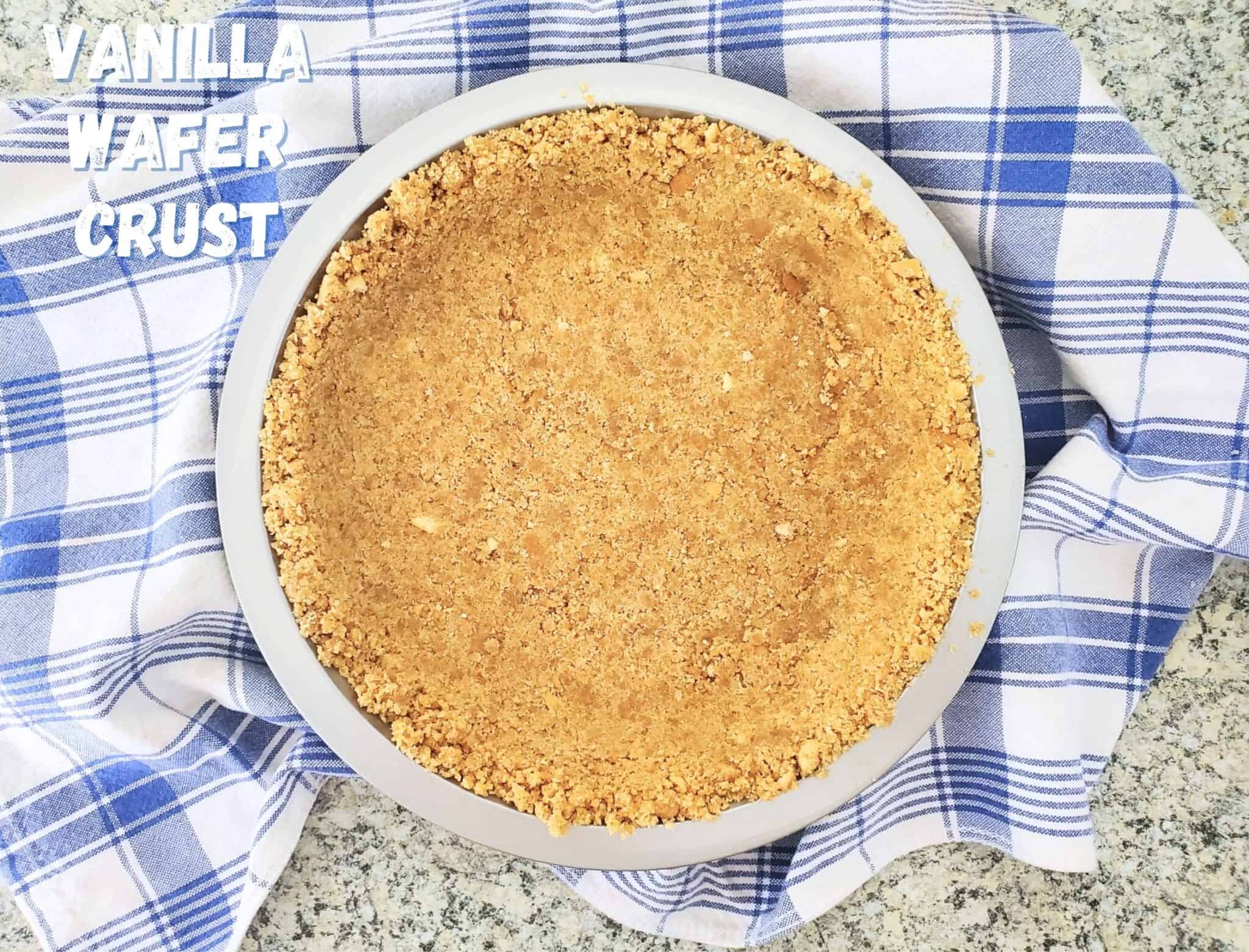 Vanilla Wafer Crust - Portlandia Pie Lady